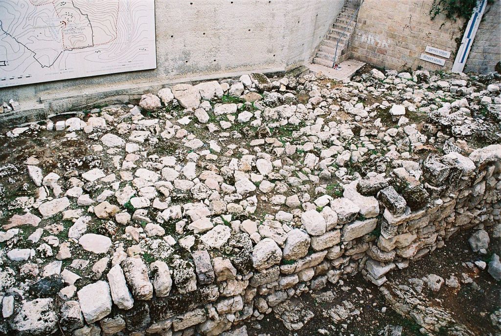 The Flattened Houses Beneath the Wall - Israel Institute of Biblical ...